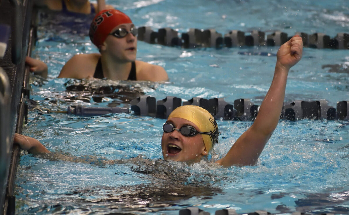 Good to be first: Lone Peak girls swimming dominates to get three-peat ...